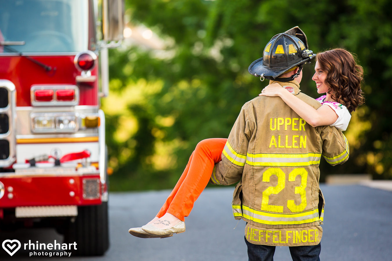 Creative Engagement Photographers: Corinne & Joe at the firehouse ...